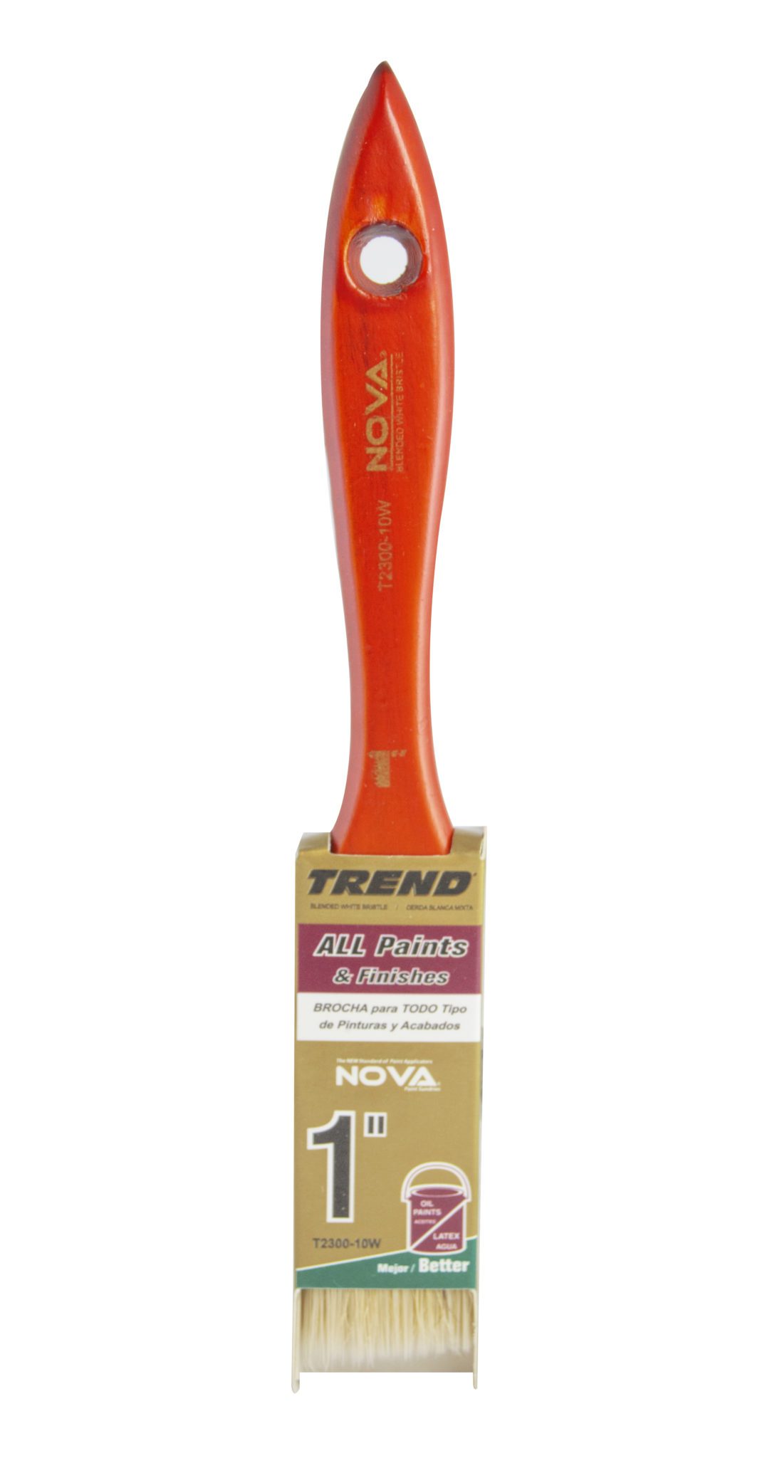 Brocha mixta blanca 1 PLG | Lanco Store Costa Rica