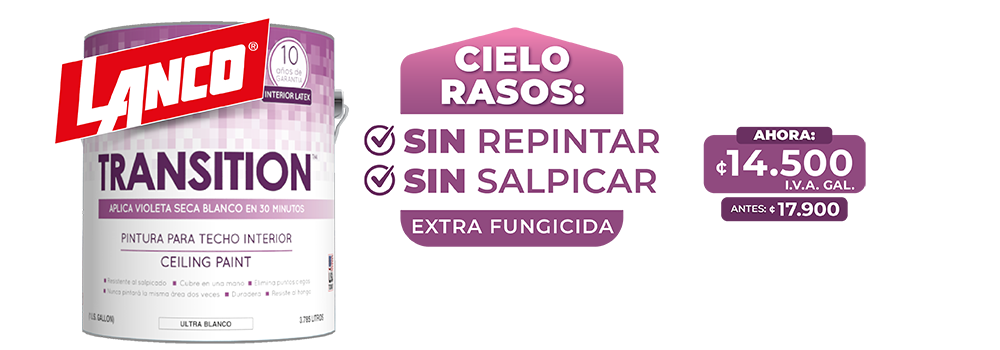 Pinturas para el Hogar | Interiores y Exteriores | Pinturas LANCO